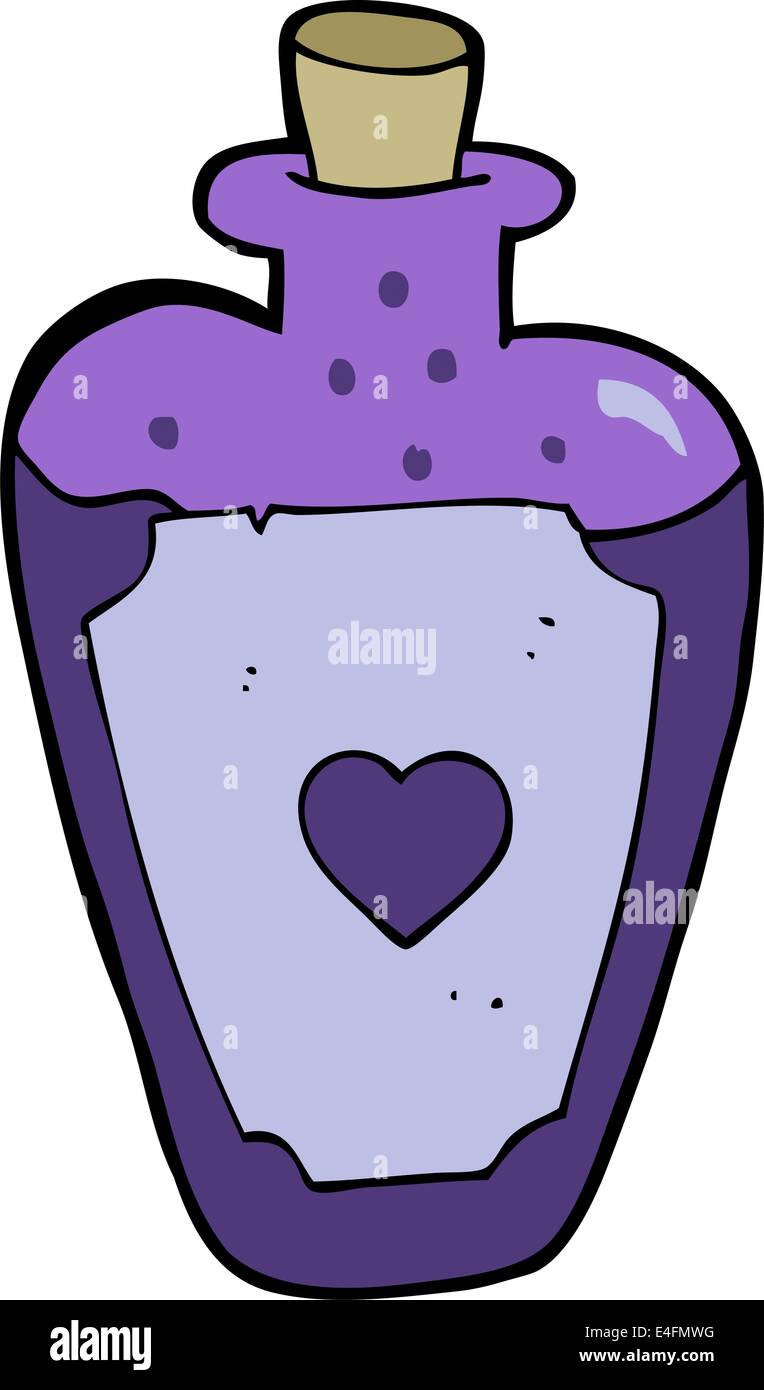 cartoon love potion Stock Vector Image & Art - Alamy