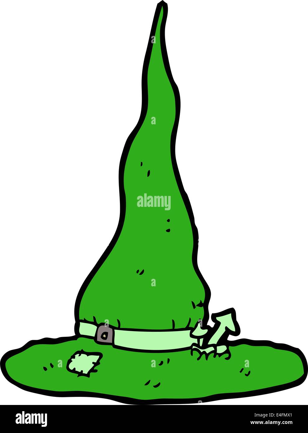 cartoon spooky witches hat Stock Vector Image & Art - Alamy