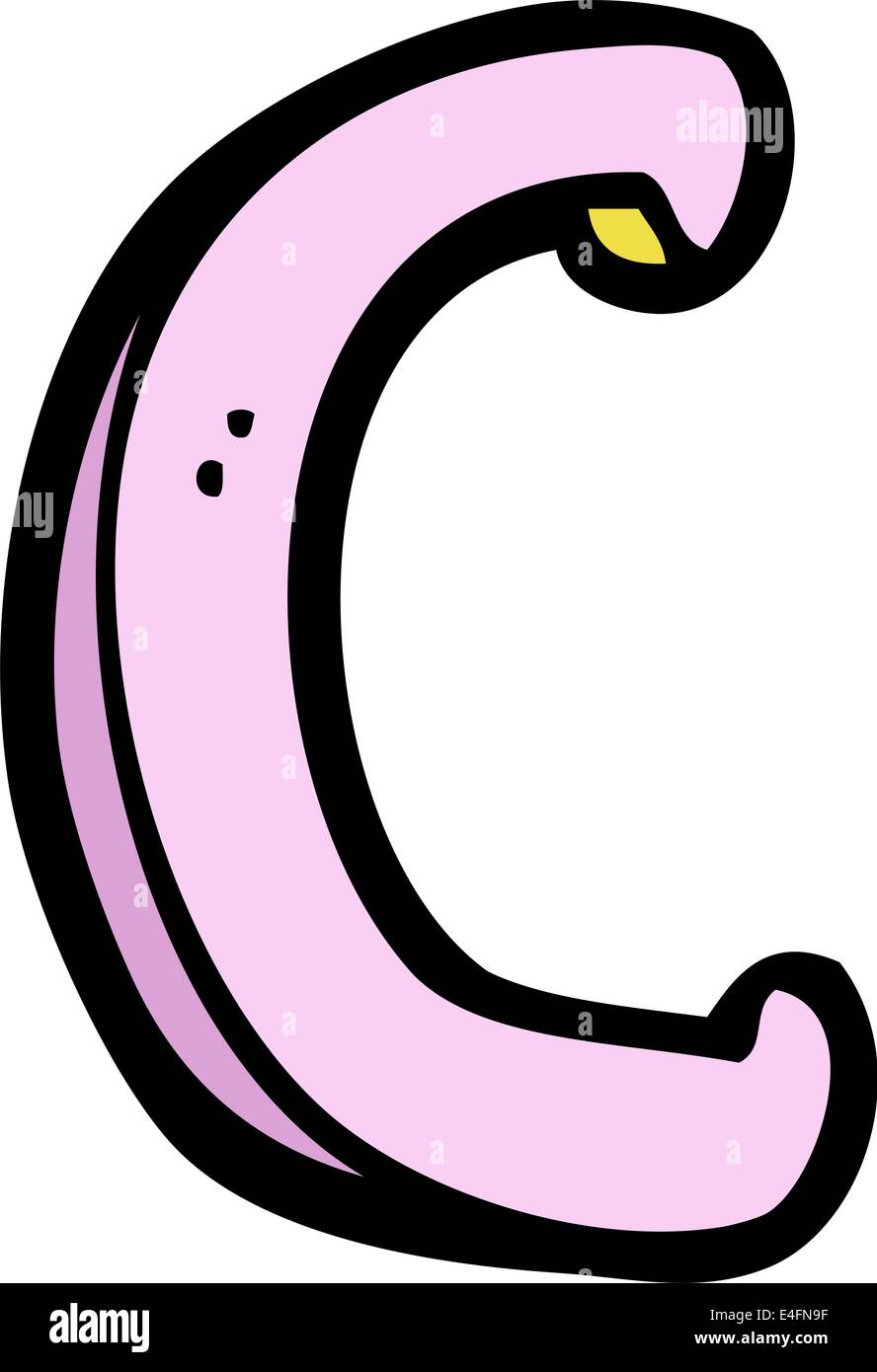 cartoon letter C Stock Vector Image & Art - Alamy