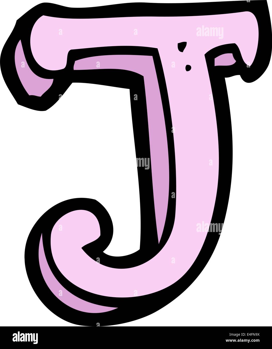 Graffiti Bubble Letter J