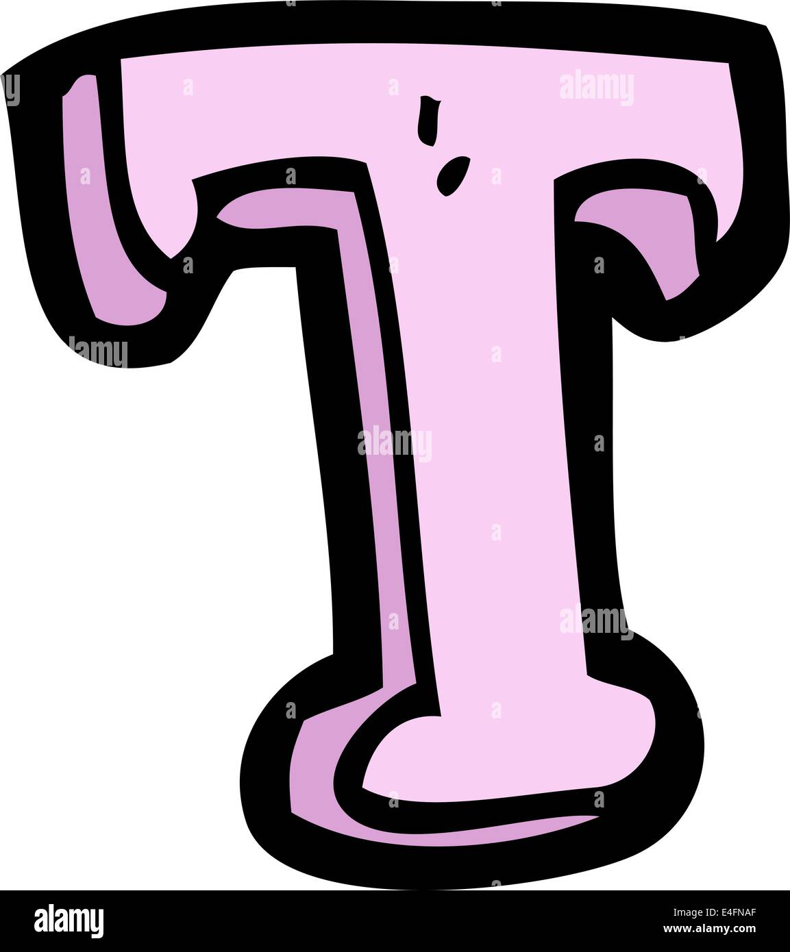cartoon letter T Stock Vector Image & Art - Alamy