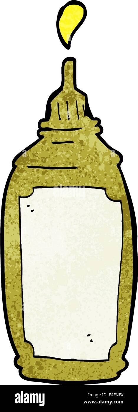 cartoon mustard bottle Stock Vector Image & Art - Alamy