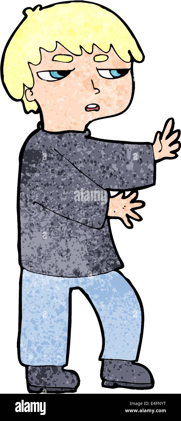 cartoon man gesturing Stock Vector Image & Art - Alamy