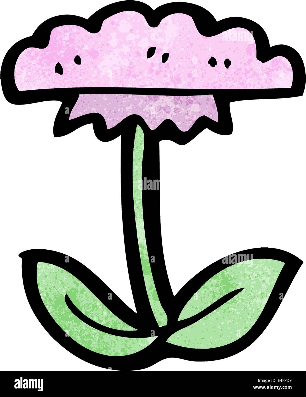cartoon flower symbol Stock Vector Image & Art - Alamy