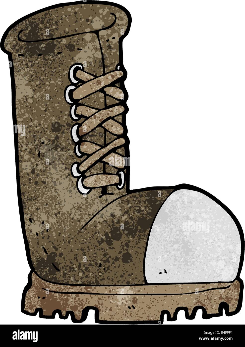 cartoon old work boot Stock Vector Image & Art - Alamy