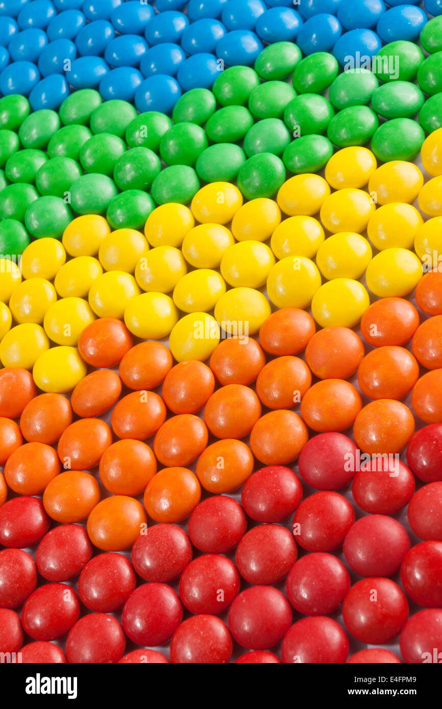 Background of Colorful Chocolate Candy Stock Photo - Alamy