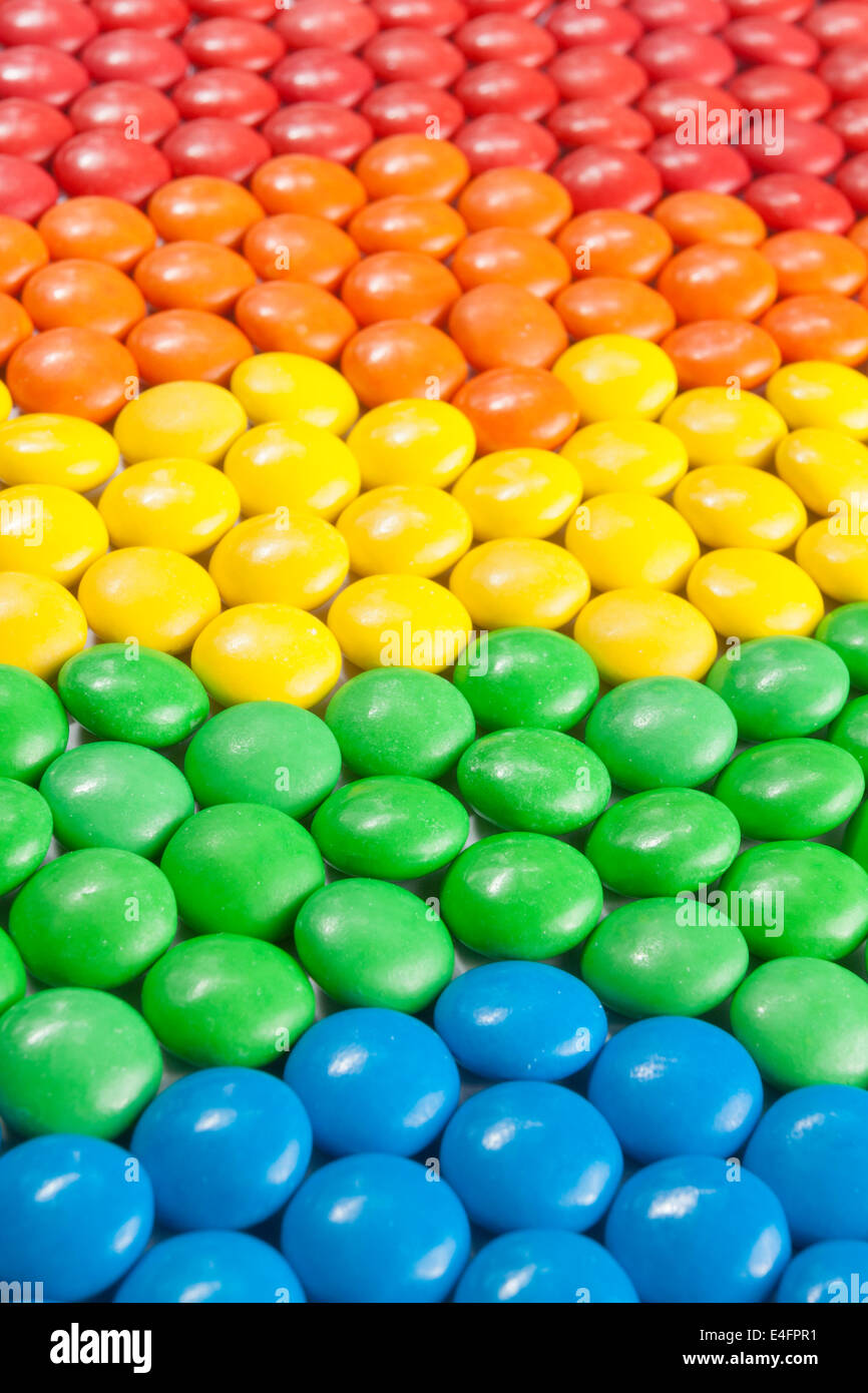 Background of Colorful Chocolate Candy Stock Photo - Alamy