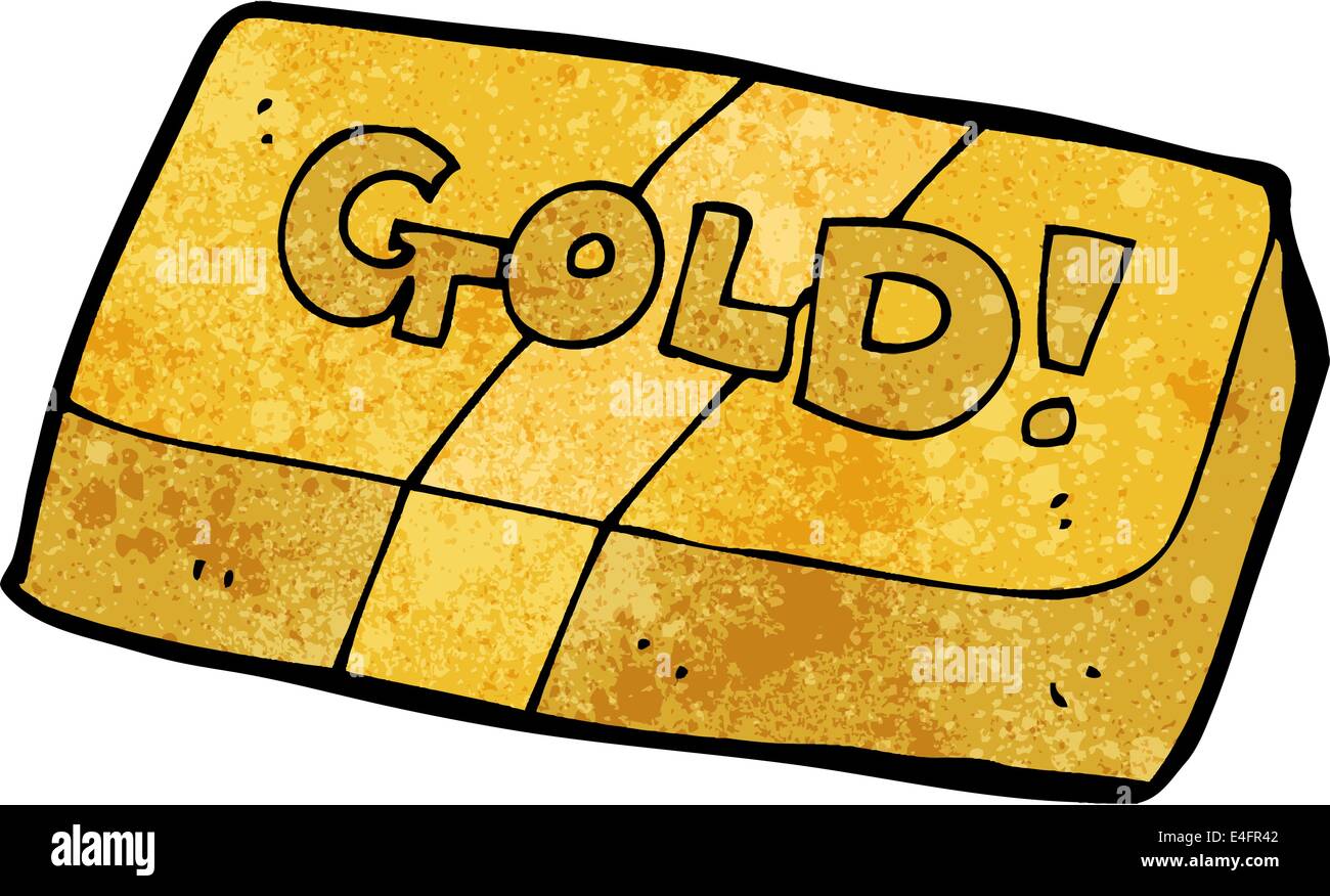 cartoon bar of gold Stock Vector Image & Art - Alamy