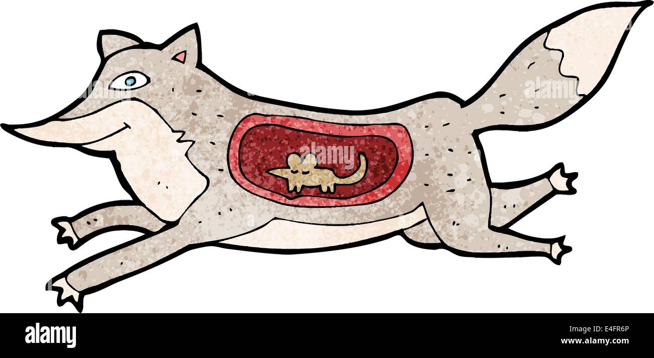 Cartoon wolf hi-res stock photography and images - Alamy