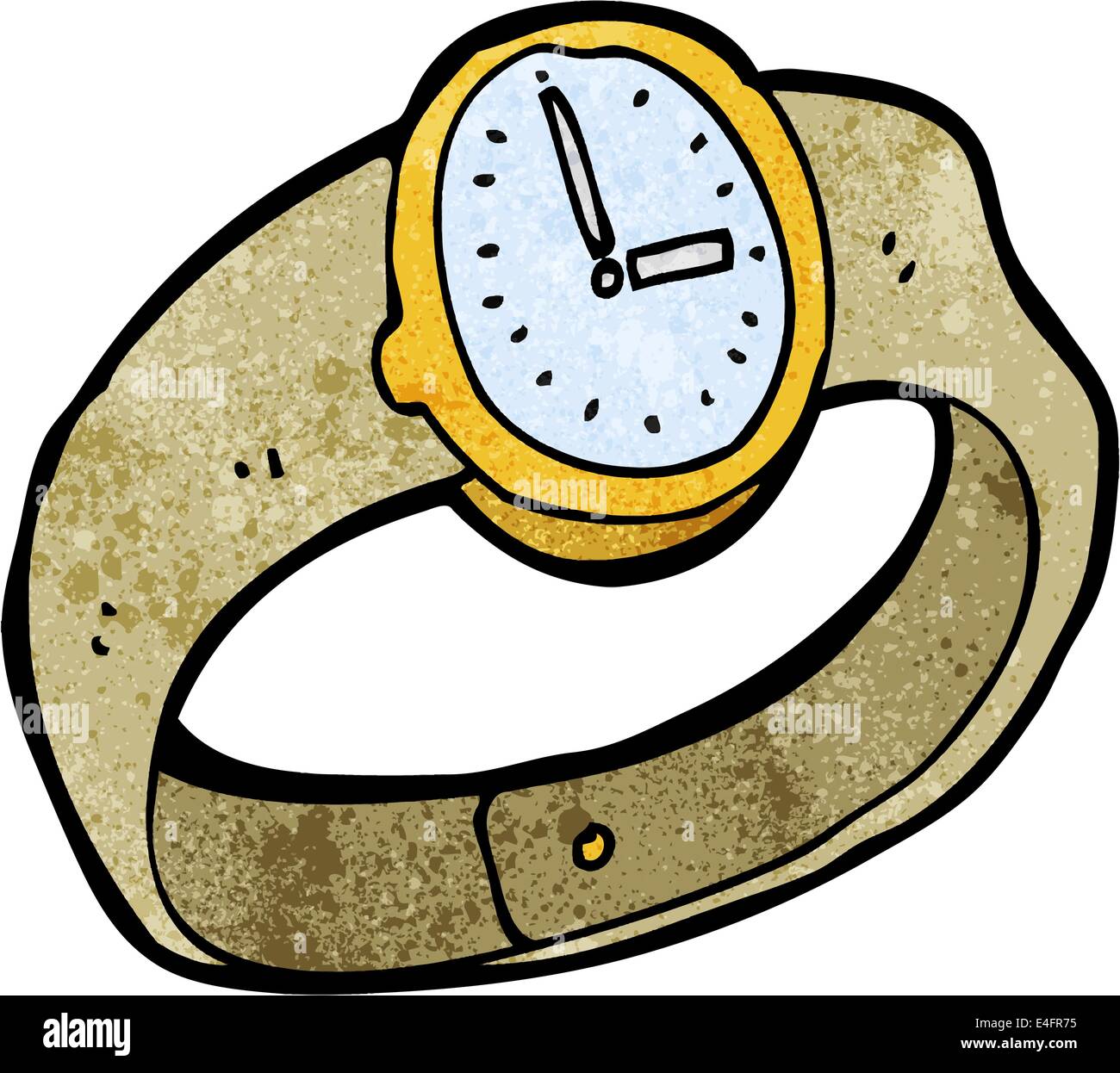 cartoon wrist watch Stock Vector Image & Art - Alamy