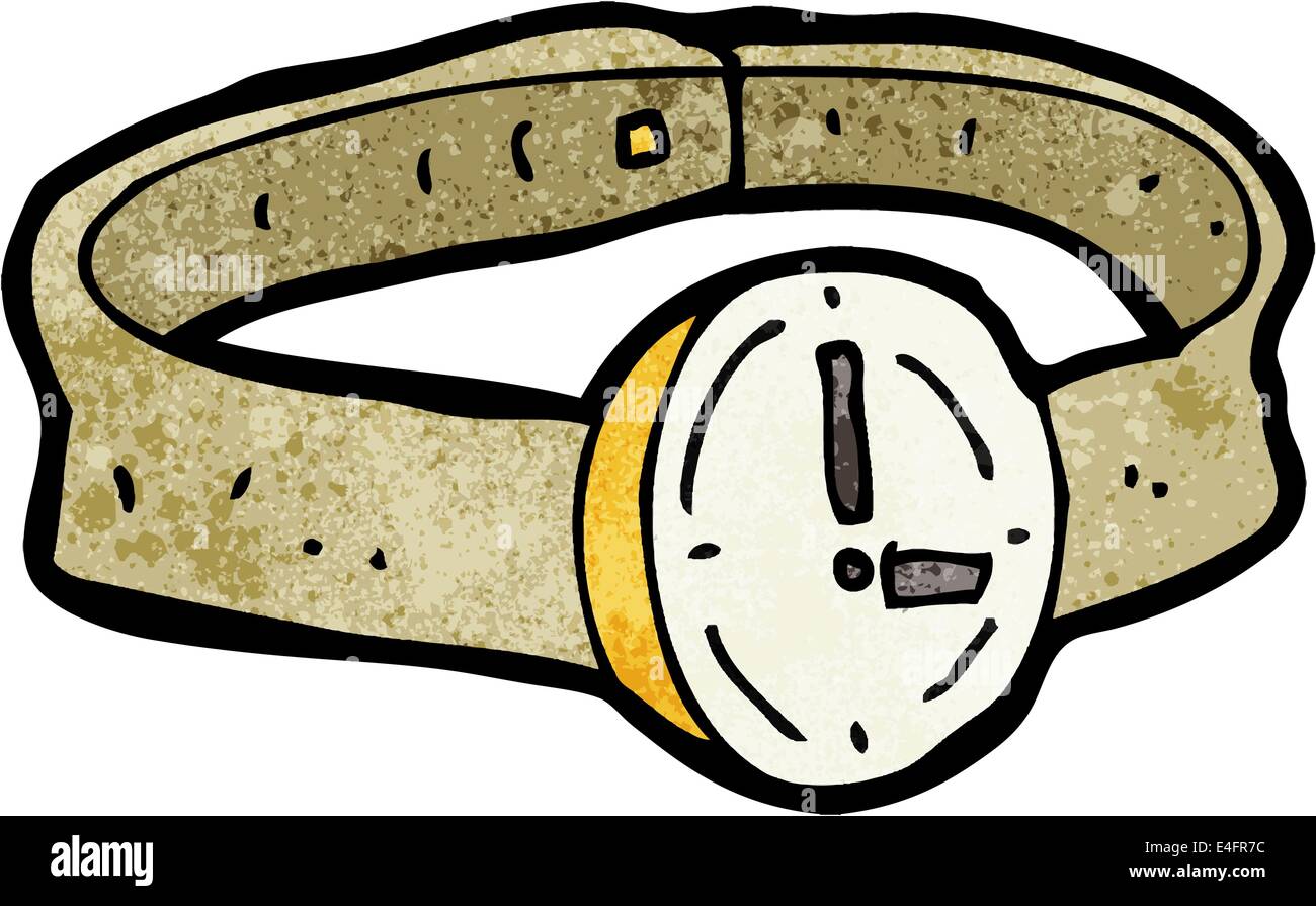 cartoon wrist watch Stock Vector Image & Art - Alamy