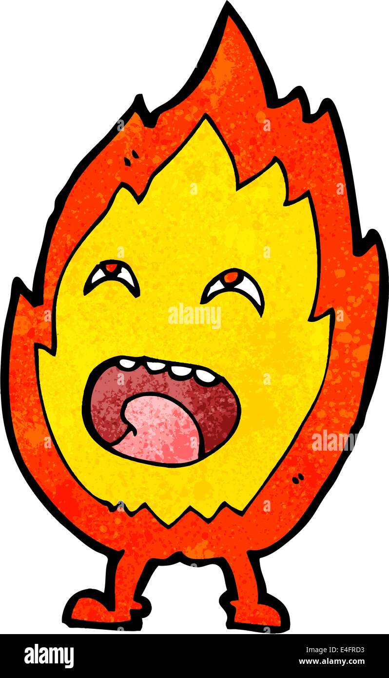 cartoon flame character Stock Vector Image & Art - Alamy