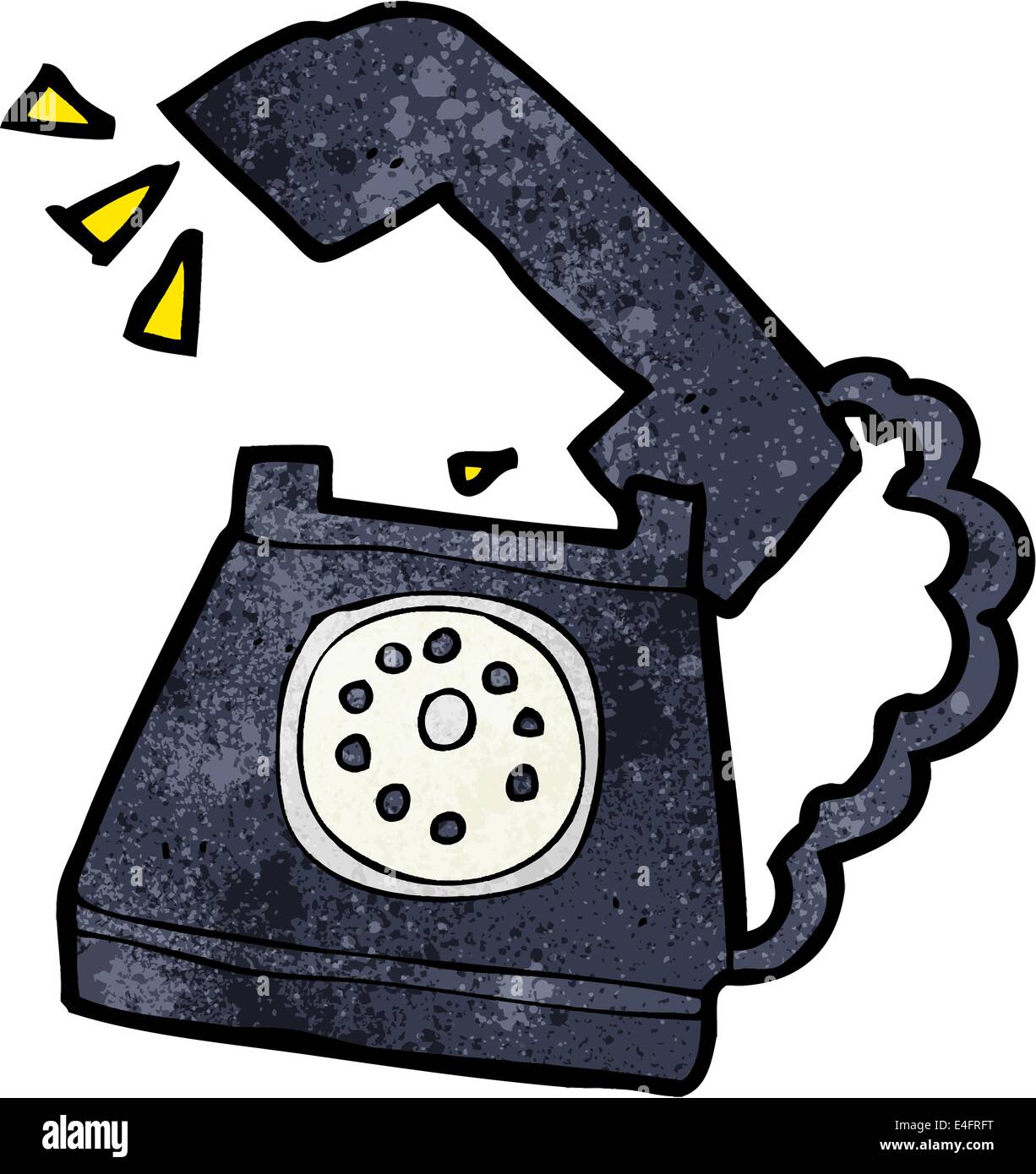cartoon ringing telephone Stock Vector Image & Art - Alamy