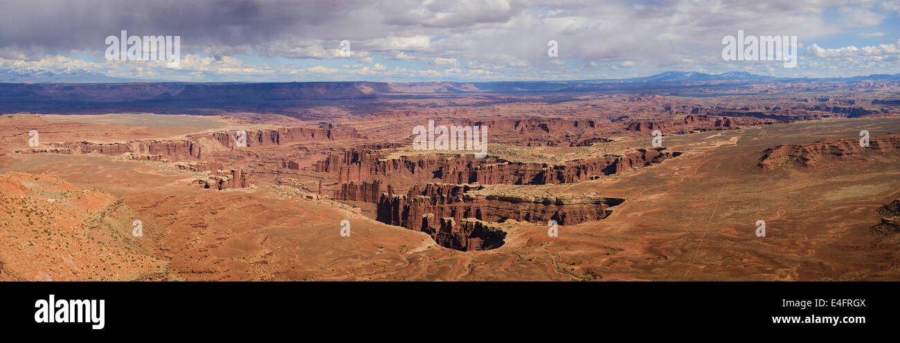 Grandview Point Overlook, Islands in the Sky, Canyonlands National Park ...