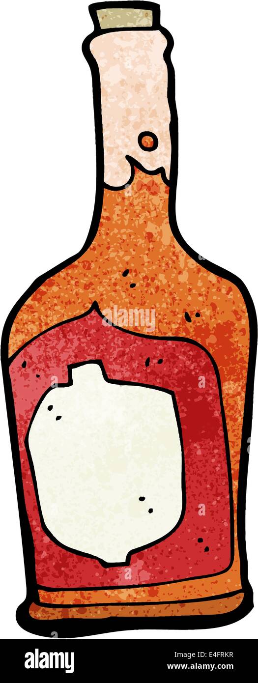 cartoon bottle of rum Stock Vector Image & Art - Alamy