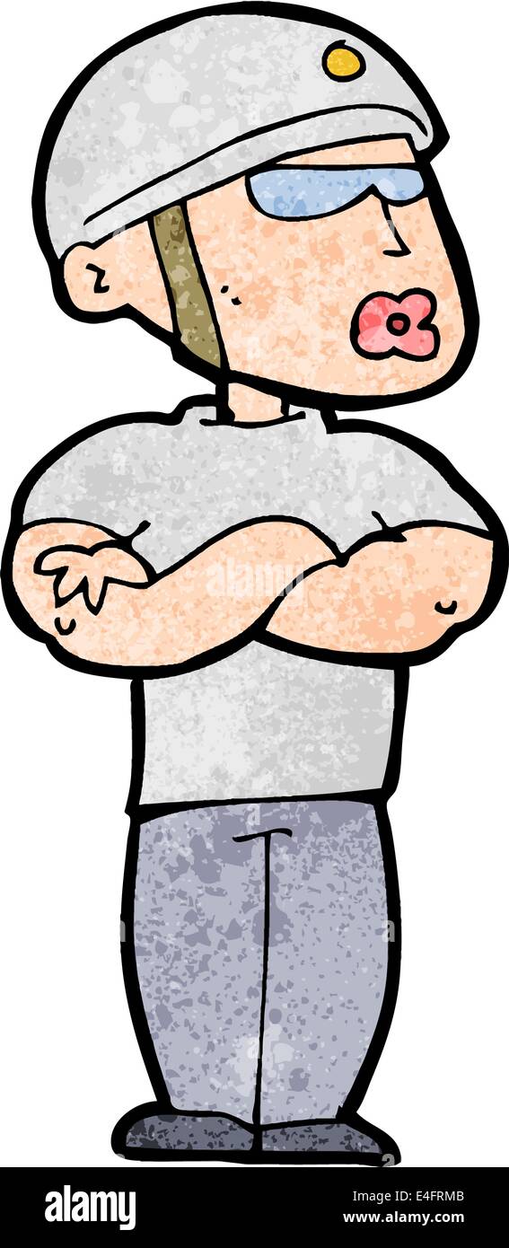 cartoon security guard Stock Vector Image & Art - Alamy