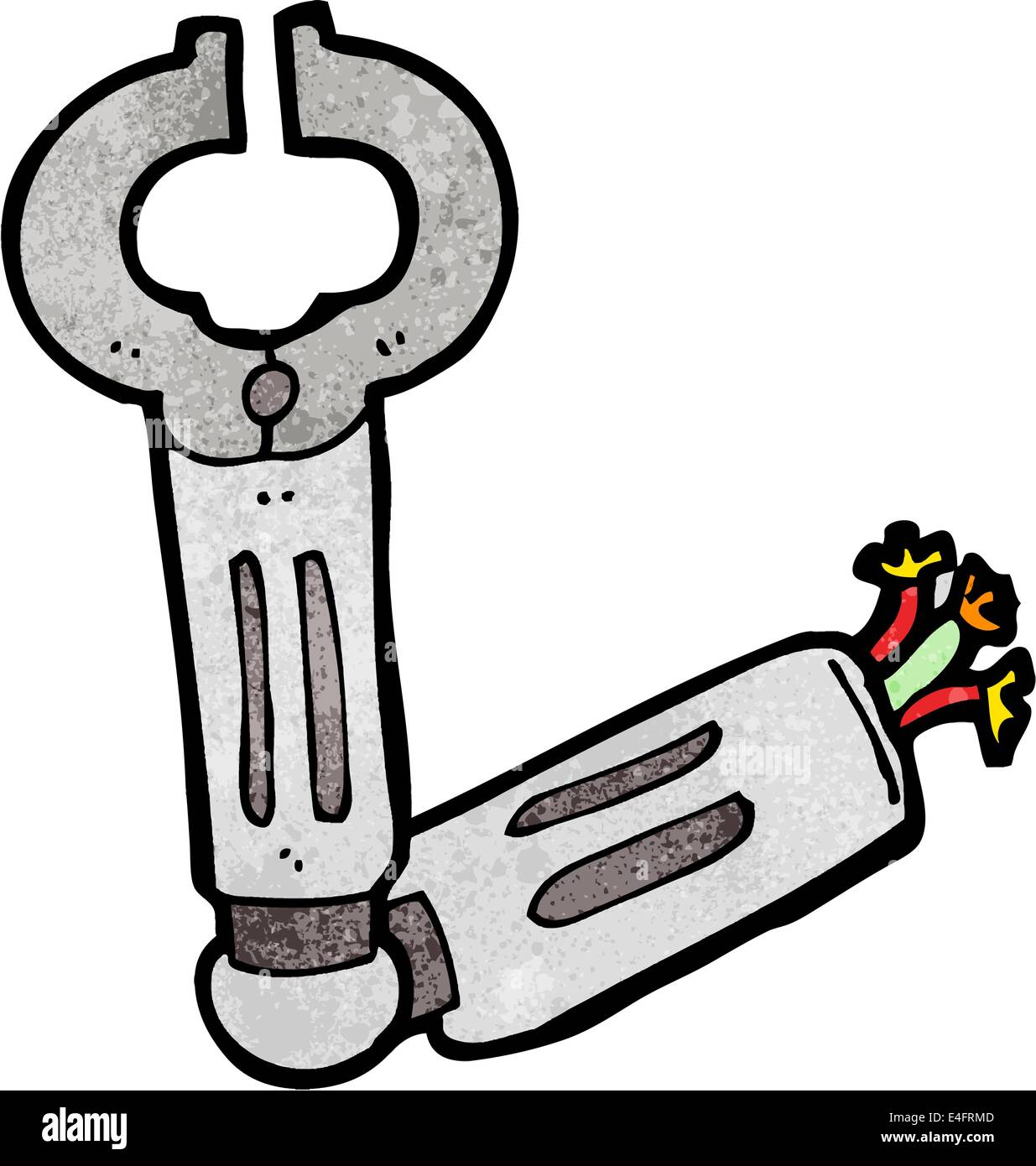 cartoon robot arm Stock Vector Image & Art - Alamy