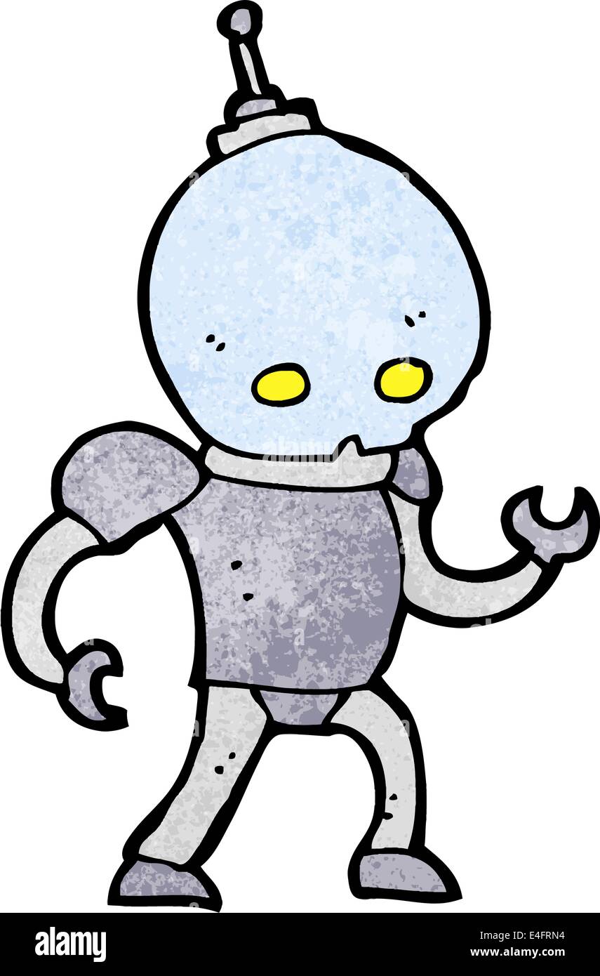 cartoon alien robot Stock Vector Image & Art - Alamy