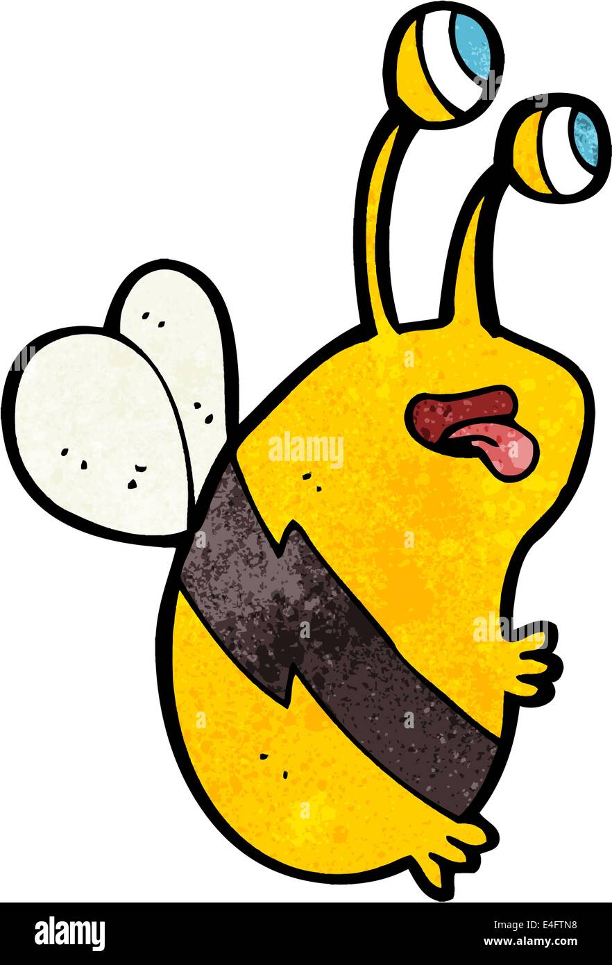 cartoon funny bee Stock Vector Image & Art - Alamy