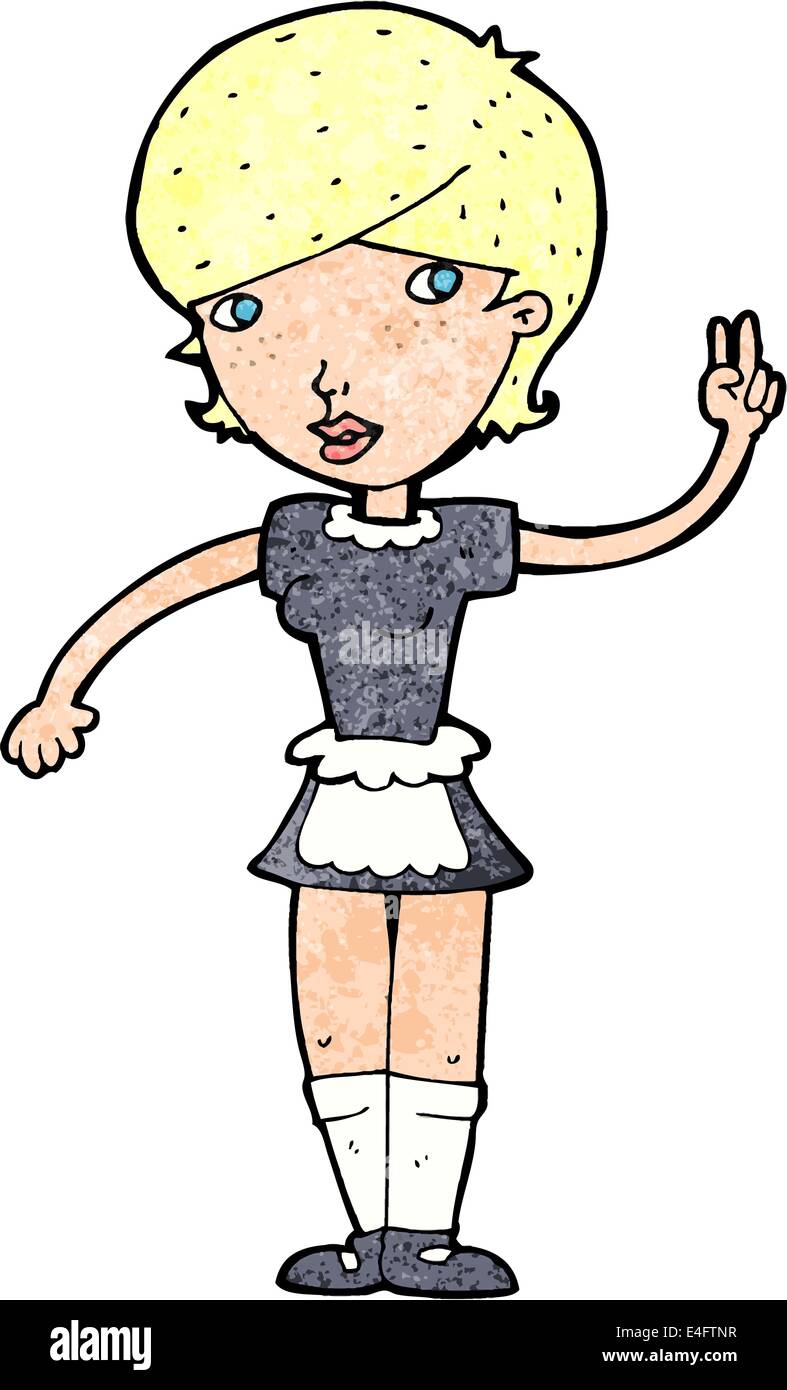 cartoon waitress taking order Stock Vector Image & Art - Alamy