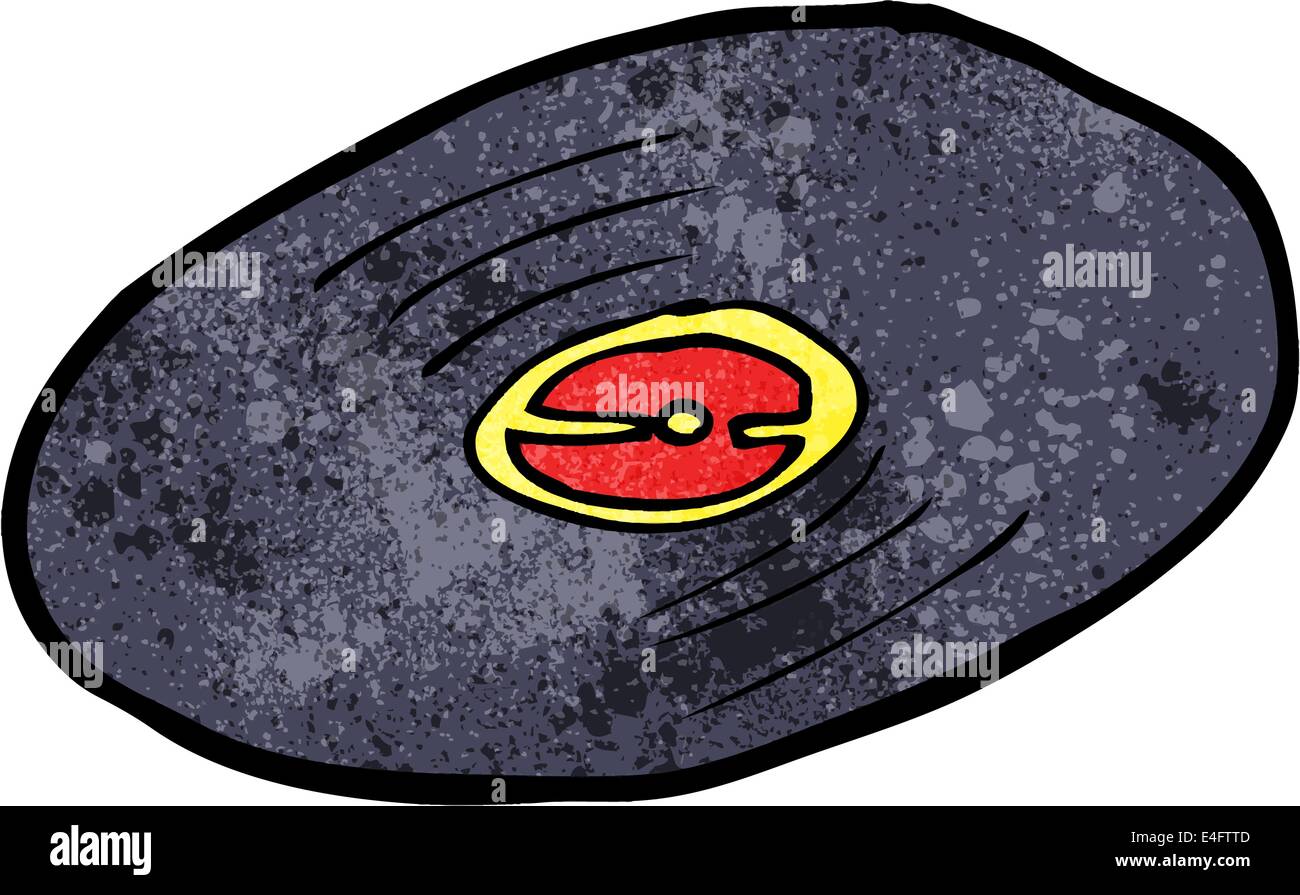cartoon vinyl record Stock Vector Image & Art - Alamy
