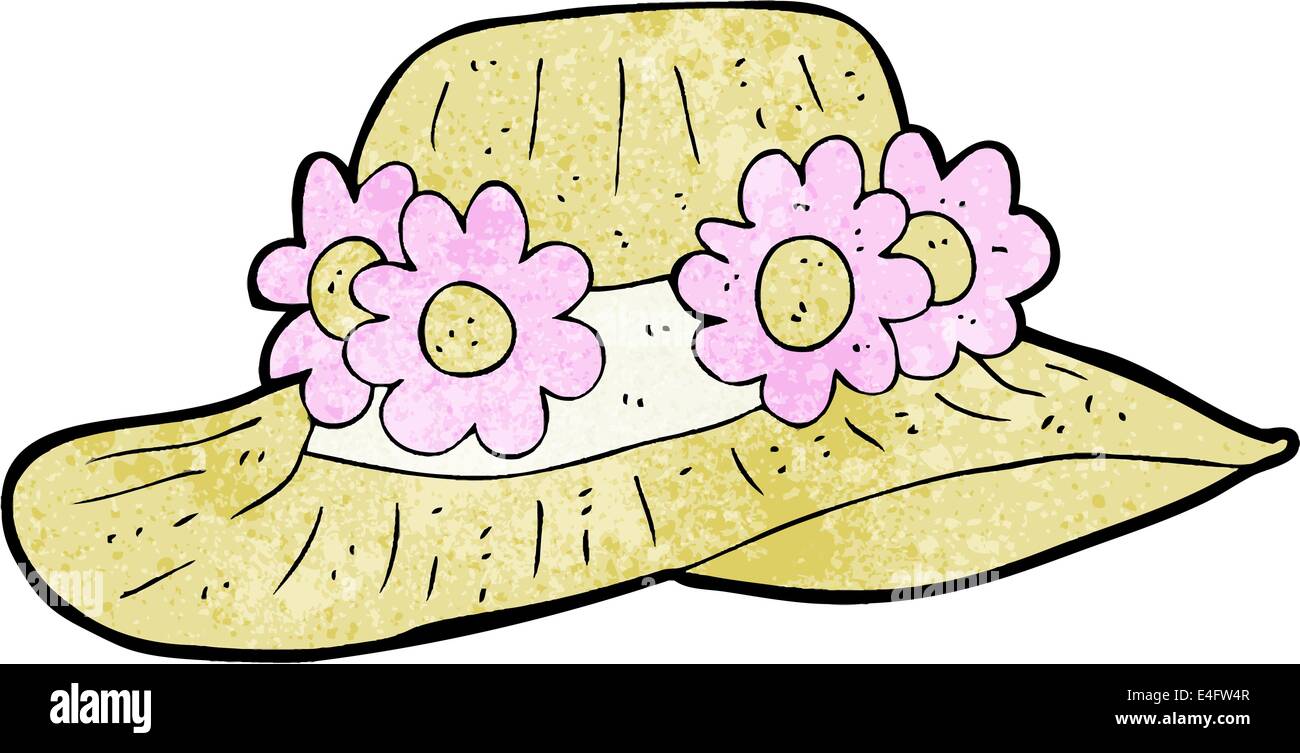 cartoon summer hat Stock Vector Image & Art - Alamy