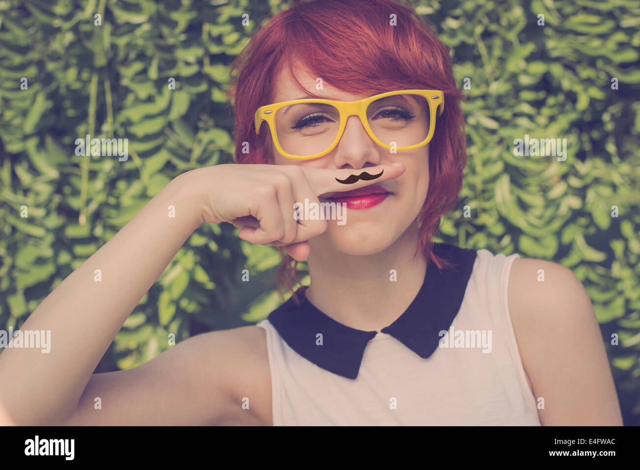 Hipster Mustache Trend