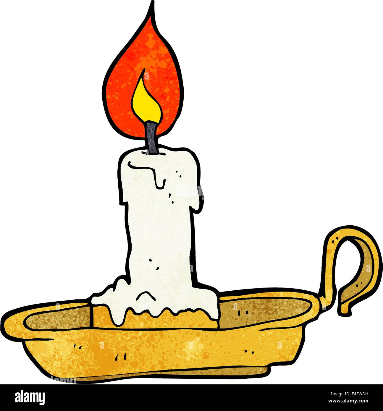 cartoon old candlestick Stock Vector Image & Art - Alamy