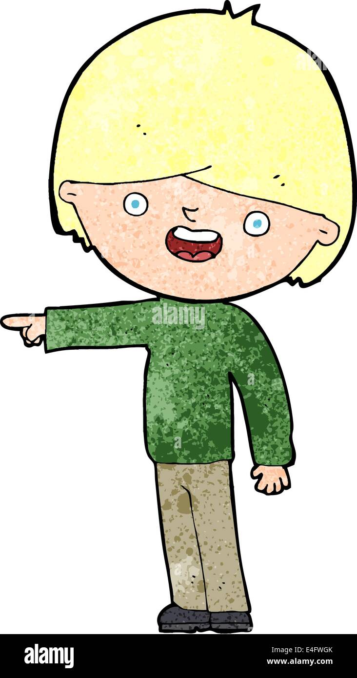 cartoon man pointing Stock Vector Image & Art - Alamy
