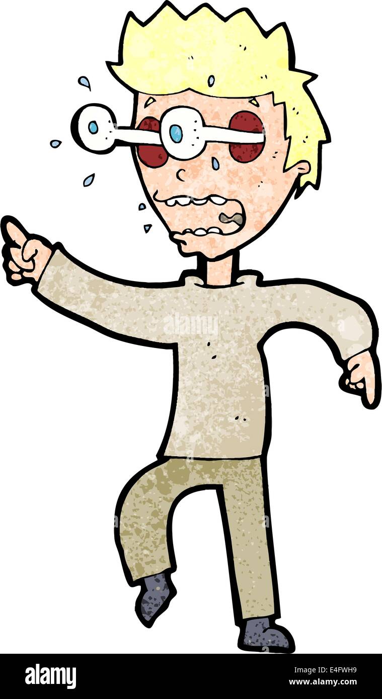 cartoon man with popping out eyes Stock Vector Image & Art - Alamy