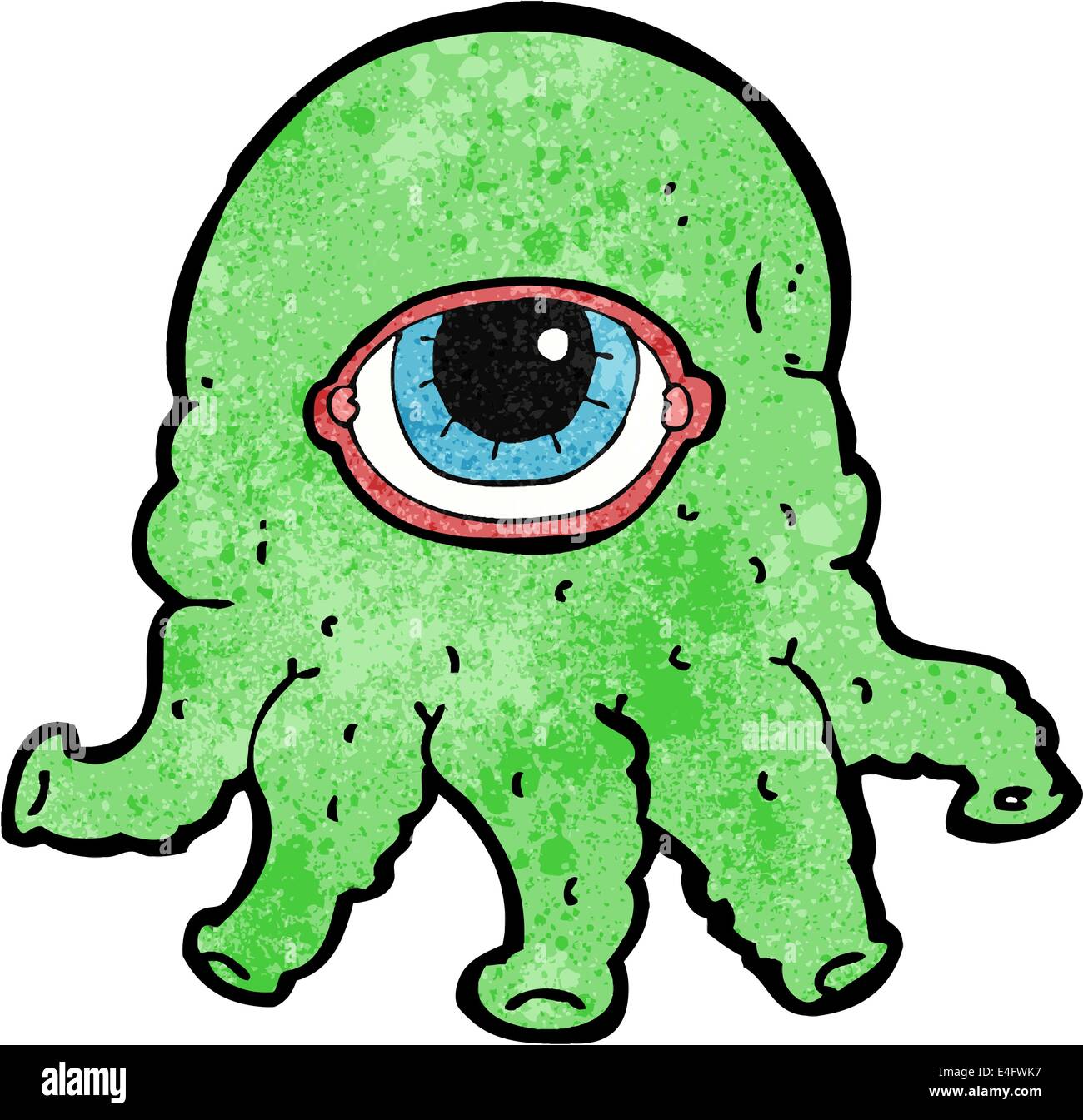 cartoon alien head Stock Vector Image & Art - Alamy