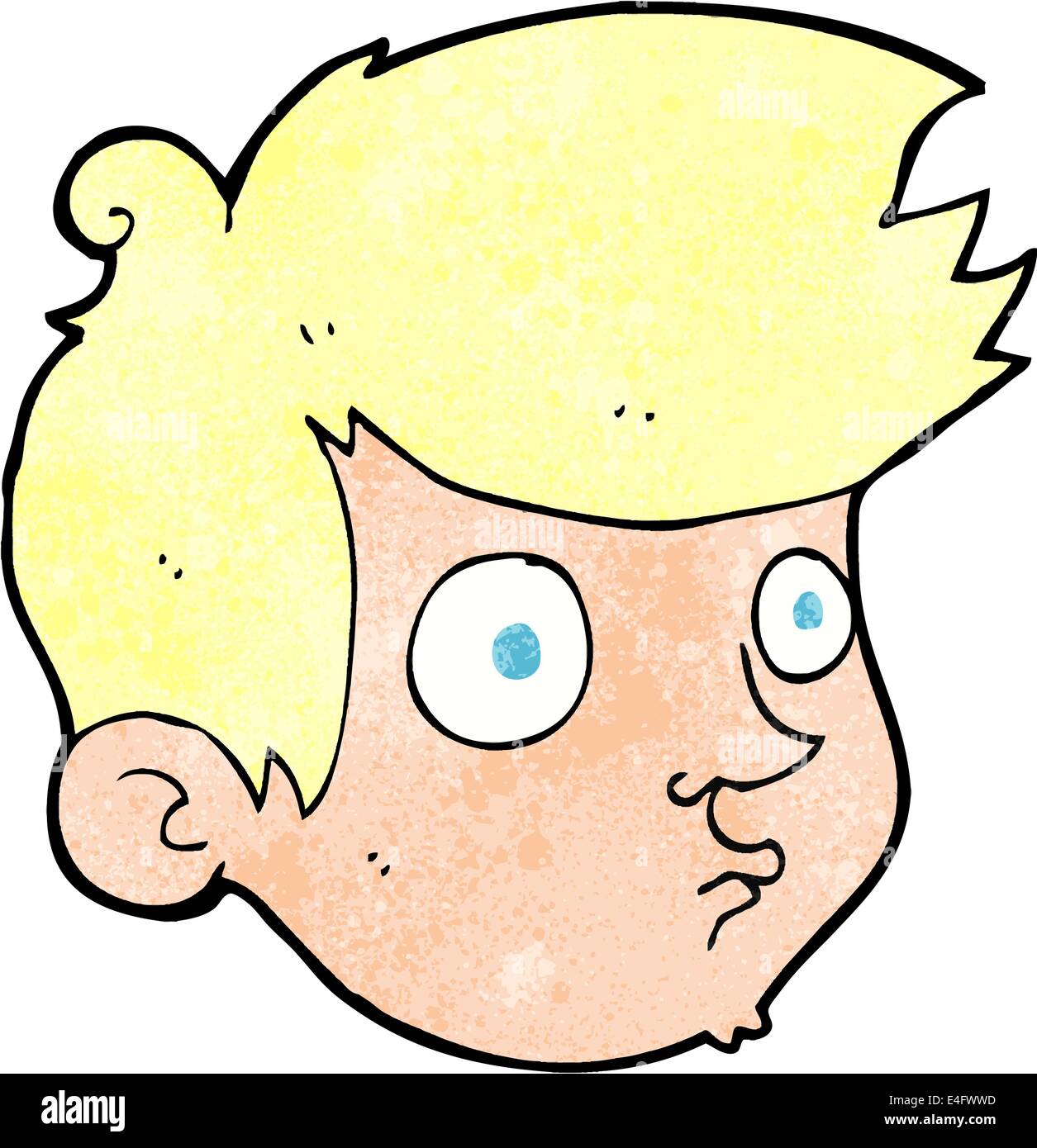 cartoon staring boy Stock Vector Image & Art - Alamy