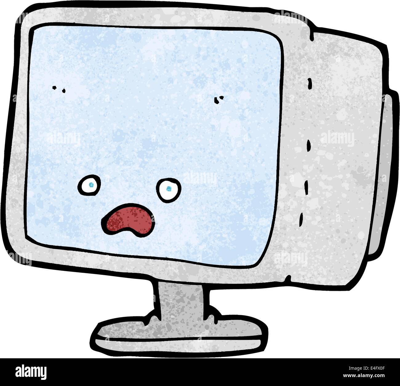 cartoon computer screen Stock Vector Image & Art - Alamy