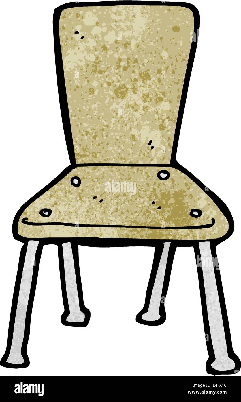 Cartoon old school chair hi-res stock photography and images - Alamy