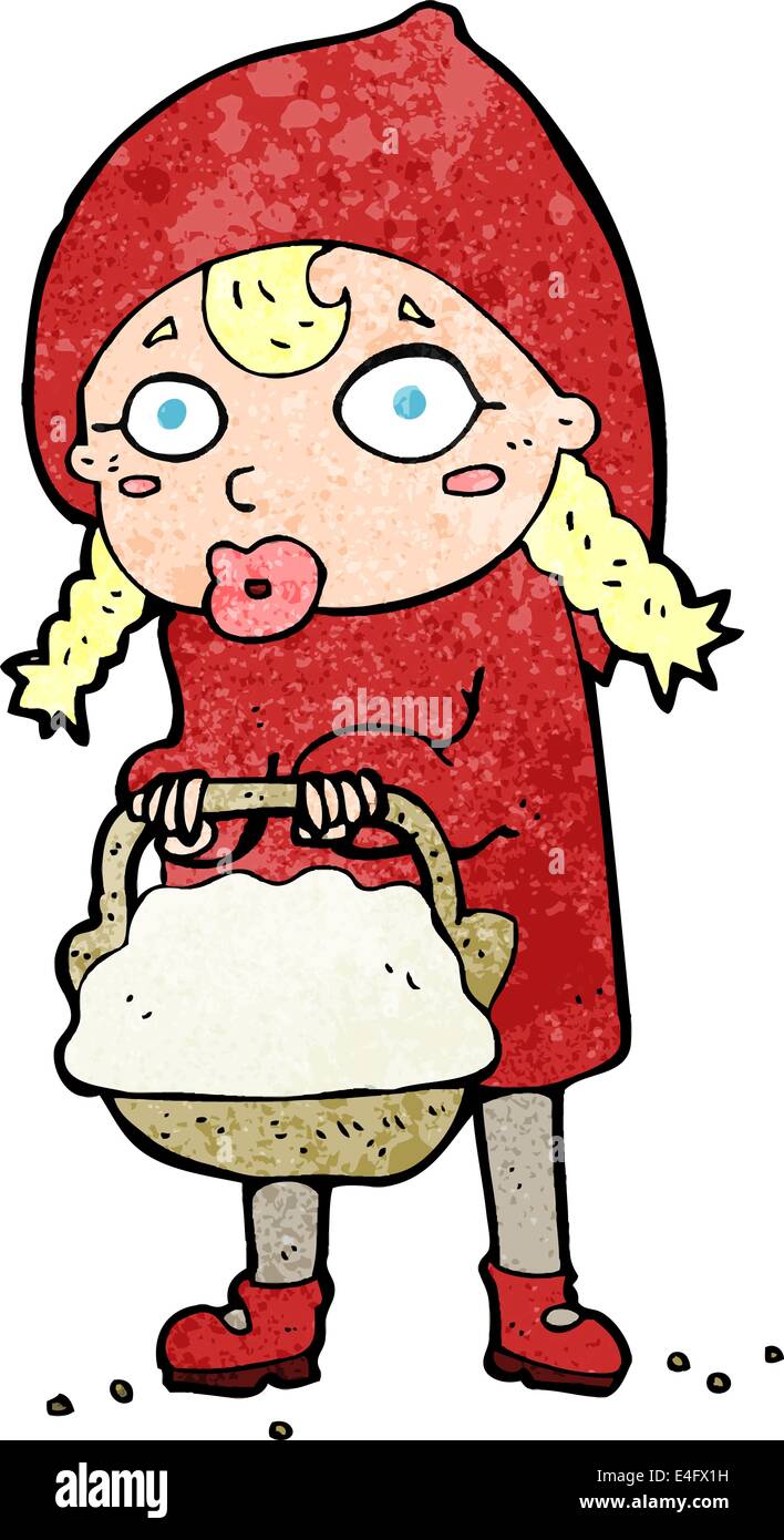 little red riding hood cartoon Stock Vector Image & Art - Alamy