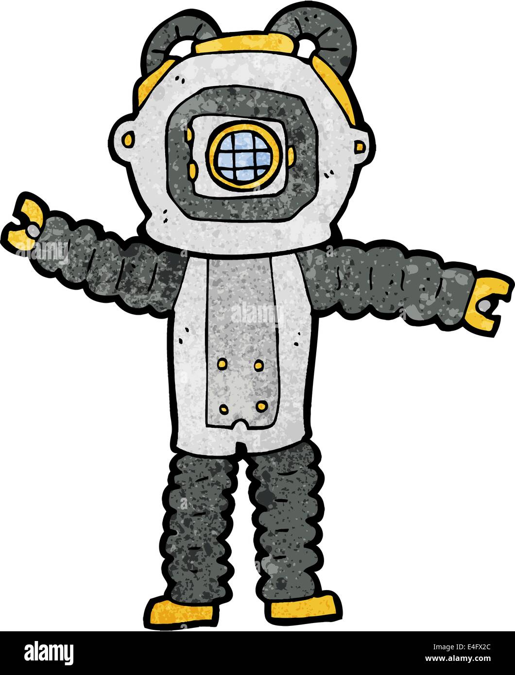 cartoon deep sea diver Stock Vector Image & Art - Alamy