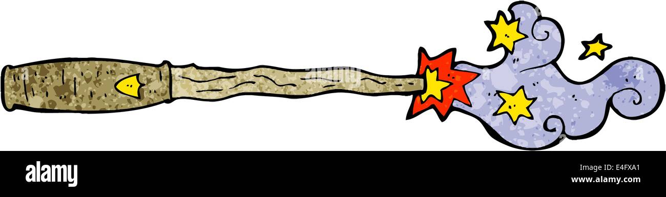 cartoon magic wand Stock Vector Image & Art - Alamy