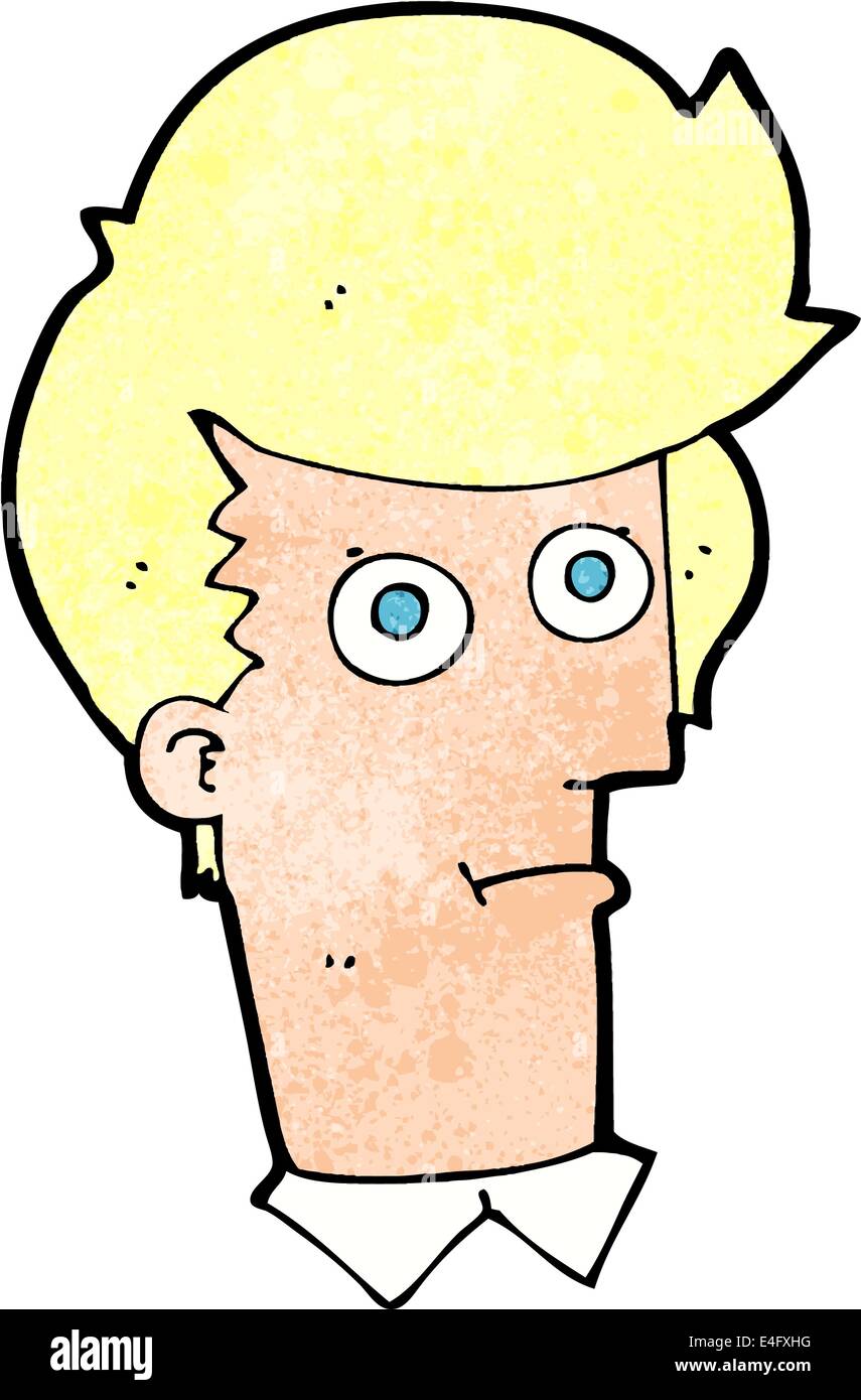 cartoon staring face Stock Vector Image & Art - Alamy