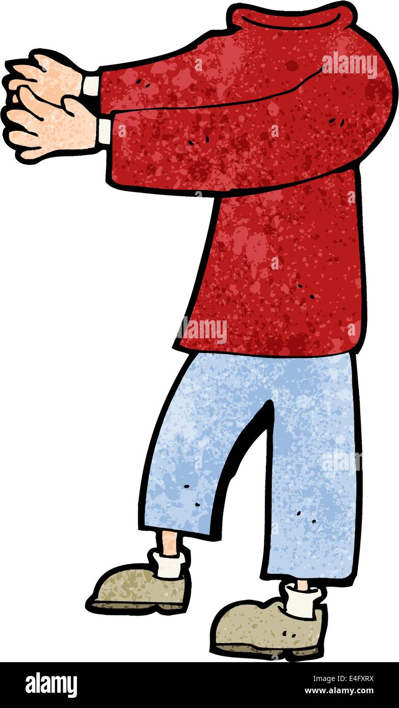 Cartoon headless body hi-res stock photography and images - Alamy