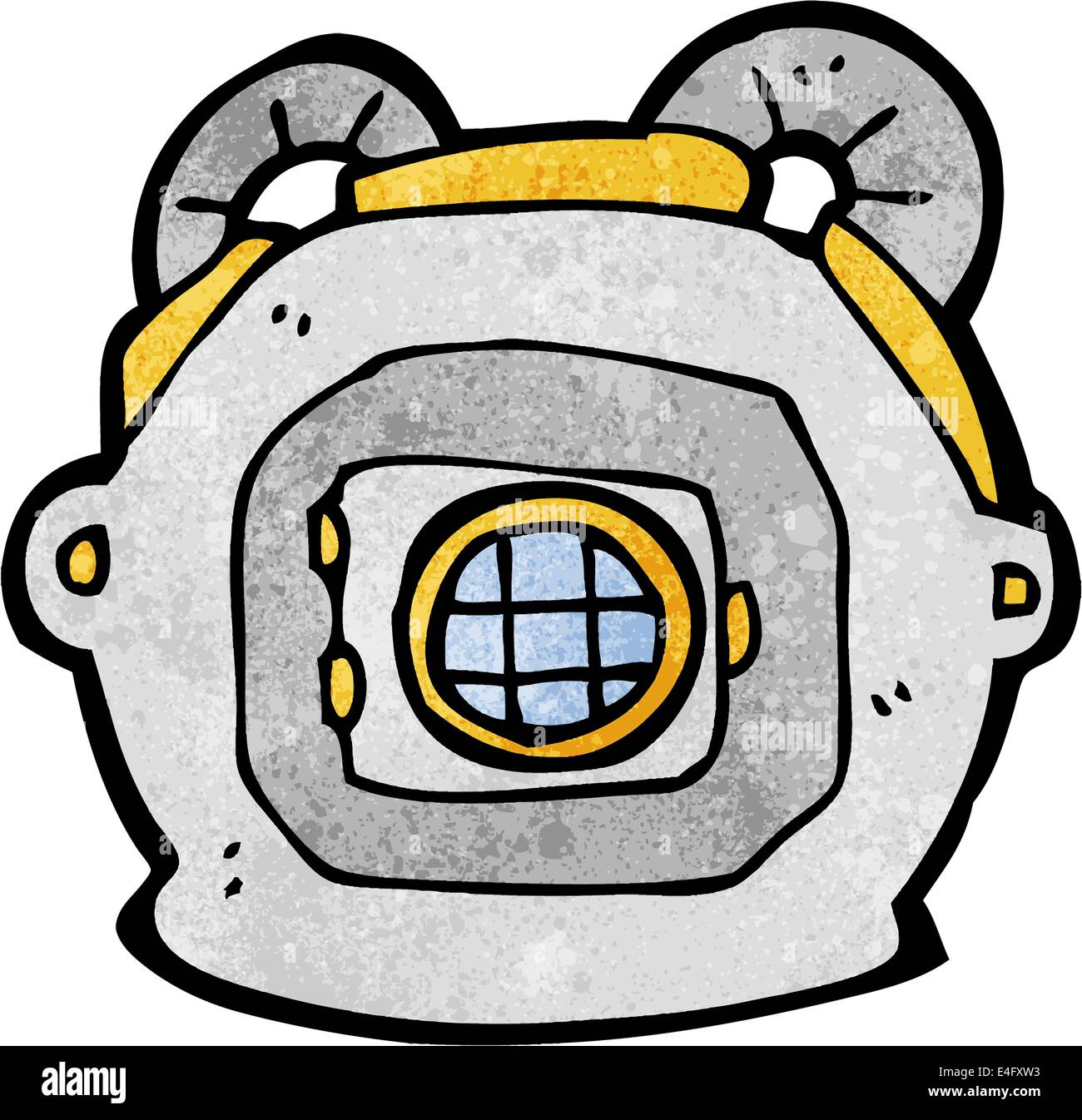 cartoon deep sea diver helmet Stock Vector Image & Art - Alamy