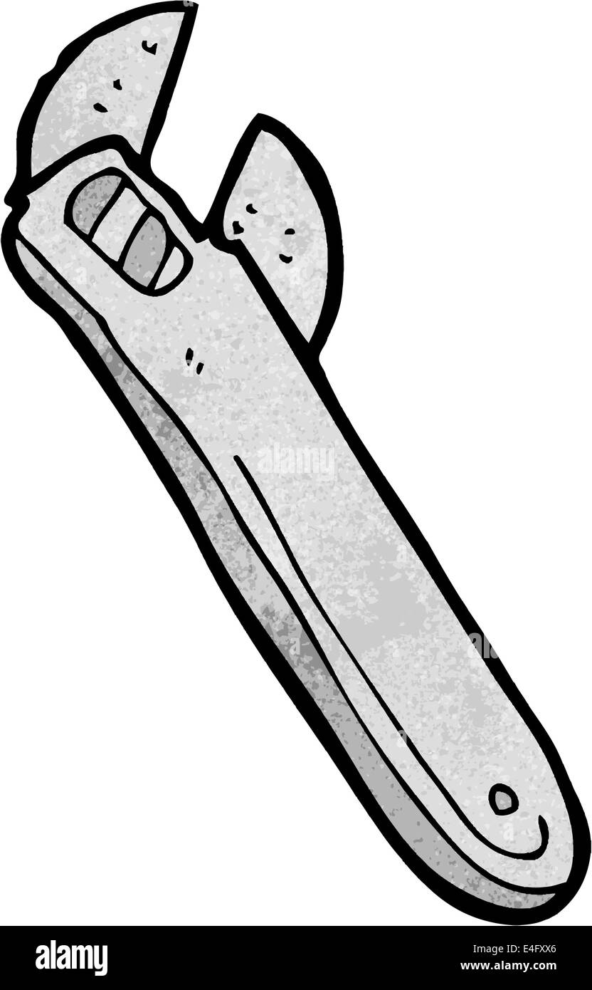 cartoon adjustable spanner Stock Vector Image & Art - Alamy