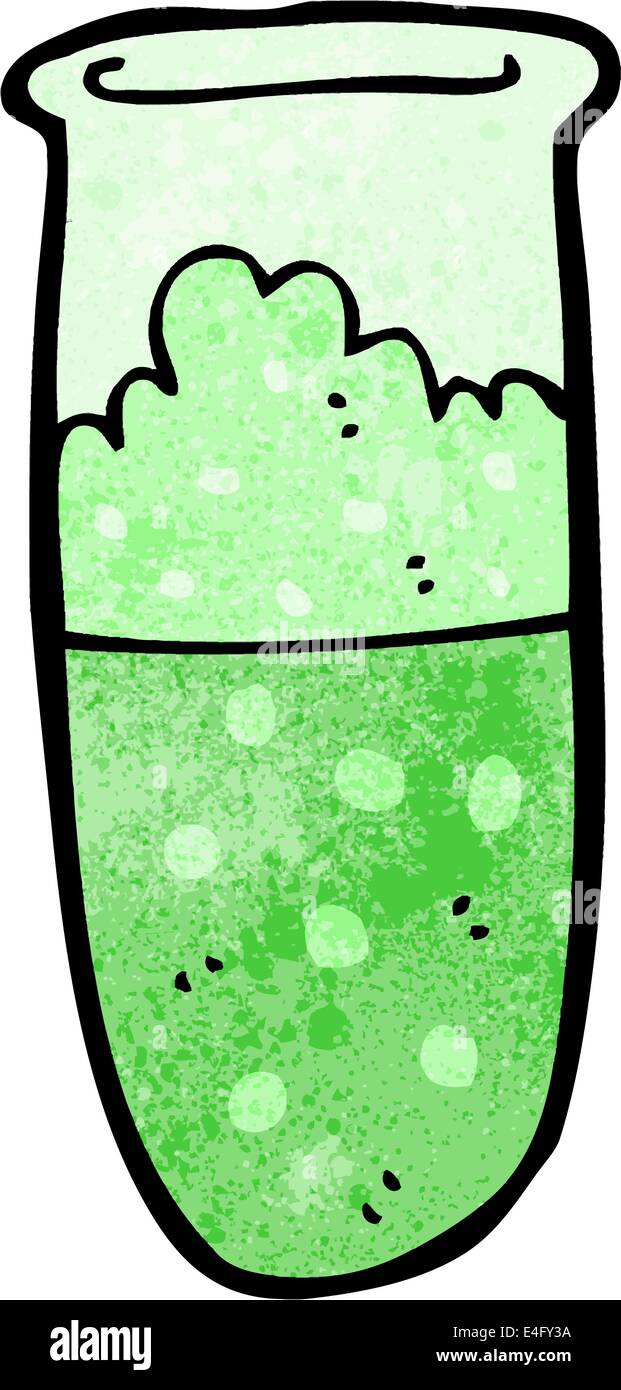 cartoon test tube Stock Vector Image & Art - Alamy