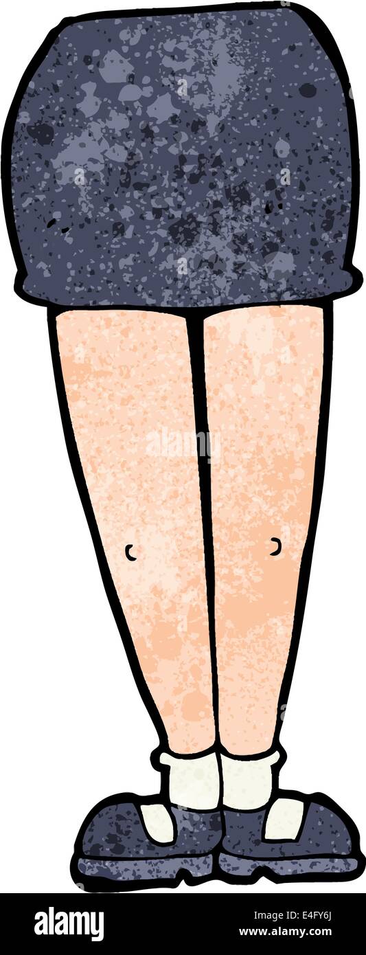 cartoon female legs Stock Vector Image & Art - Alamy