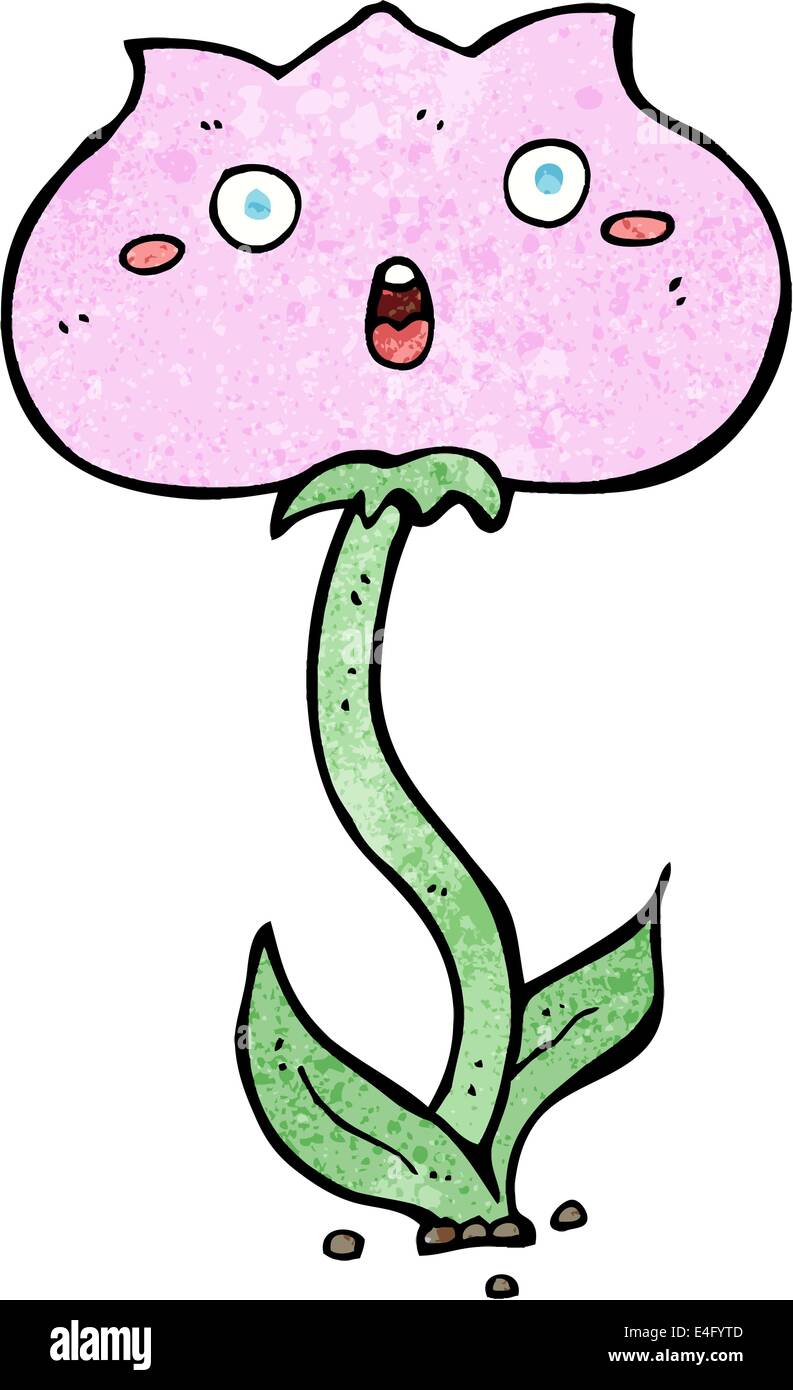 cartoon shocked flower Stock Vector Image & Art - Alamy