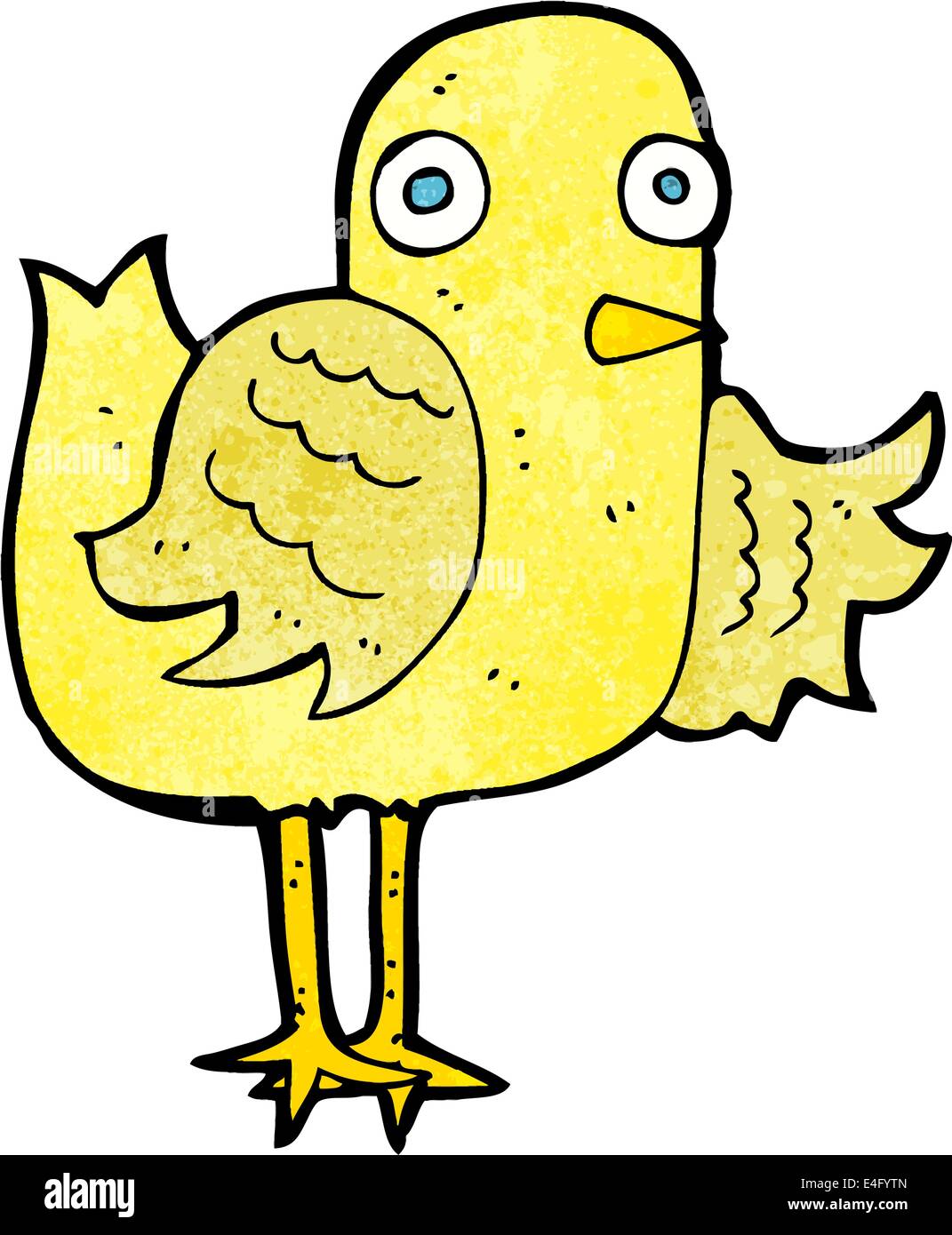 cartoon bird waving wing Stock Vector Image & Art - Alamy