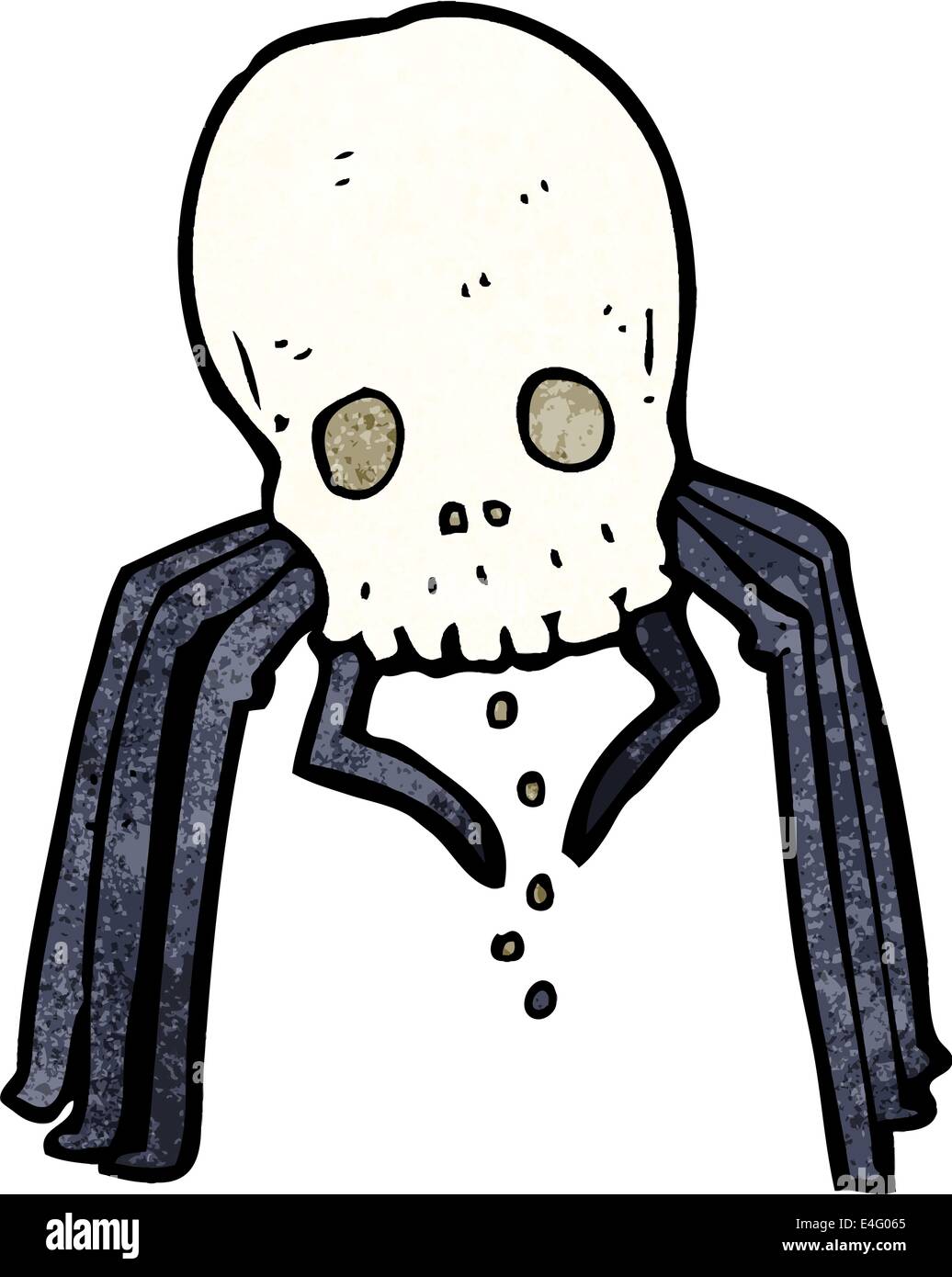 cartoon spooky skull spider Stock Vector Image & Art - Alamy