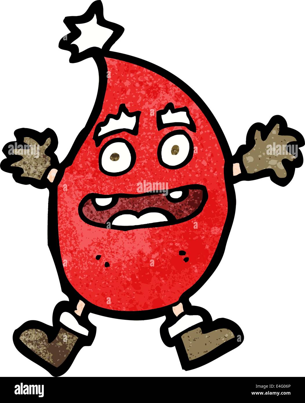 cartoon funny christmas creature Stock Vector Image & Art - Alamy