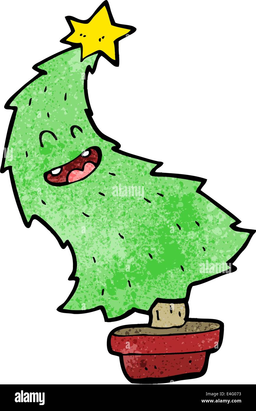 cartoon dancing christmas tree Stock Vector Image & Art - Alamy