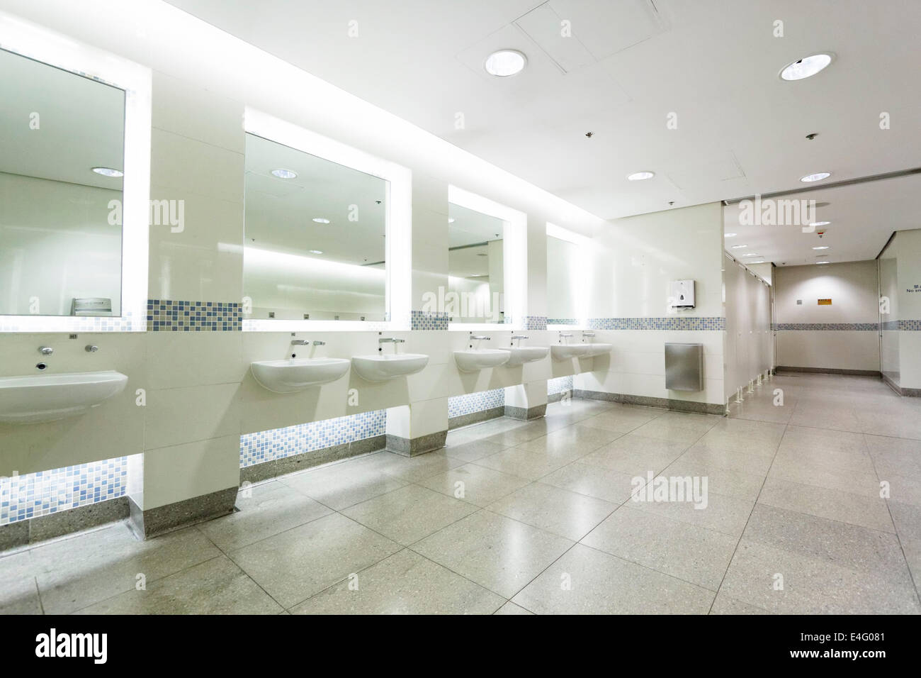 interior of private restroom , toilet Stock Photo - Alamy