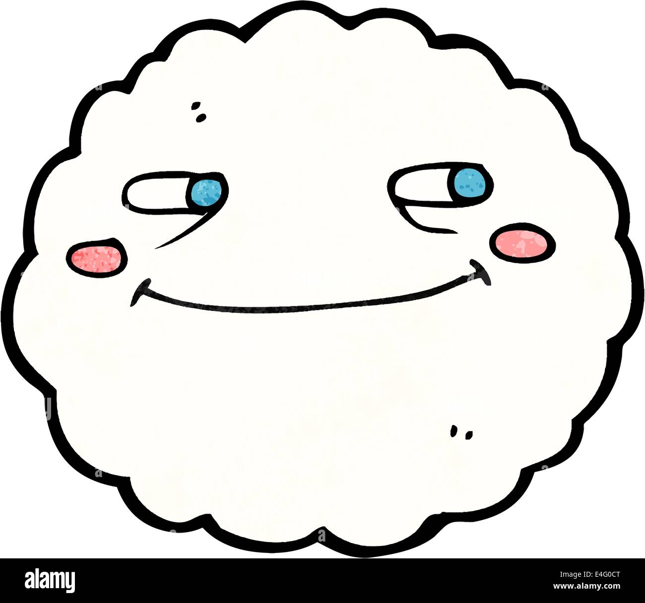 cartoon happy cloud Stock Vector Image & Art - Alamy